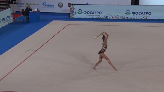 Дина Аверина. Булавы.2020 Moscow R.G. Grand Prix