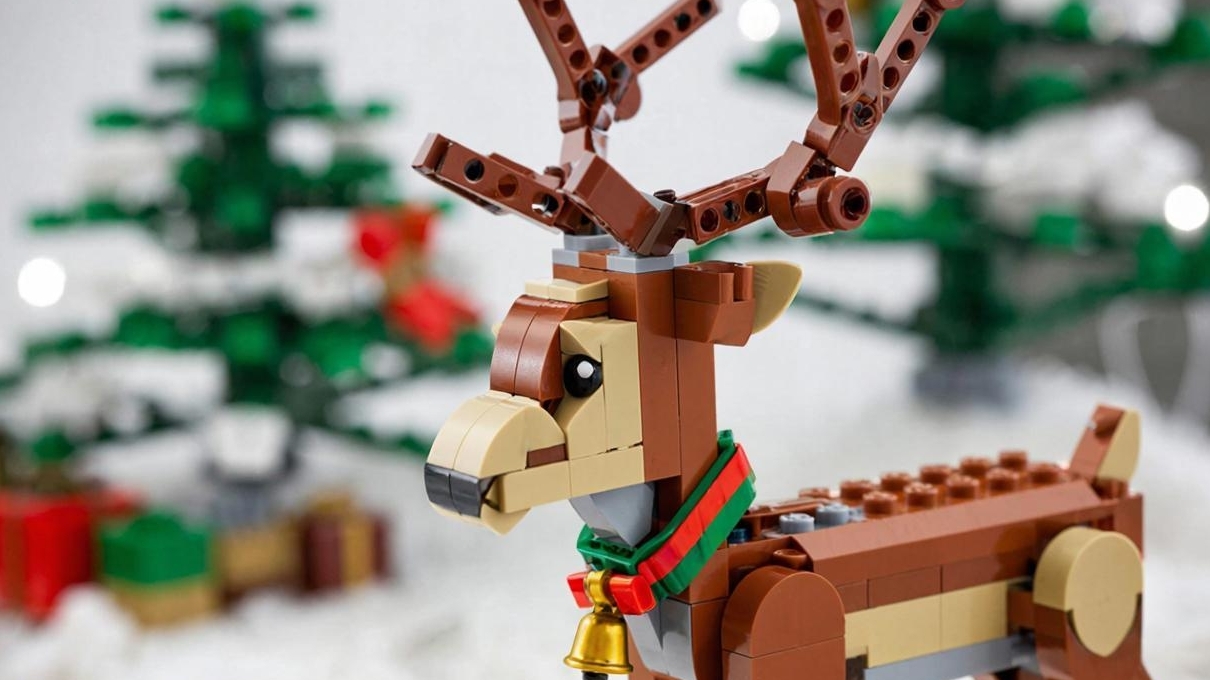 Обзор новогоднего оленёнка