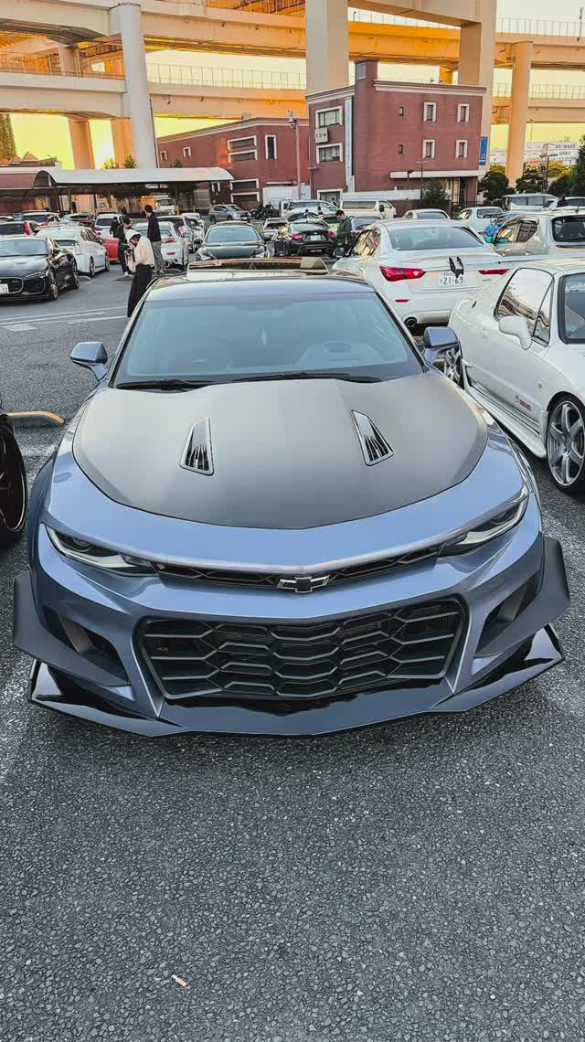CAMARO SS — злой снаружи, бешеный внутри 🔥| 📍Культовая Daikoku Parking