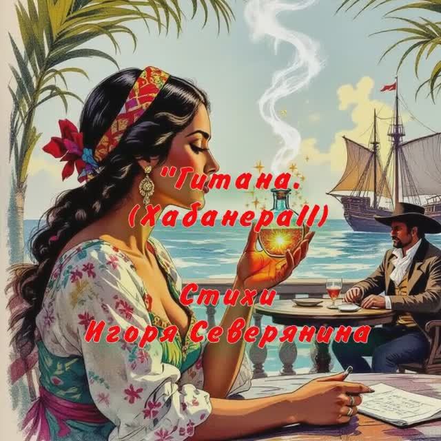 ХабанераII  (Гитана, сбрось бравурное сомбреро).  #музыка #поэтично #хабанера #Северянин #любовь