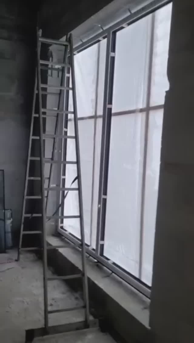 📍КП Заповедник, жаворонок. установка конструкция Alutech