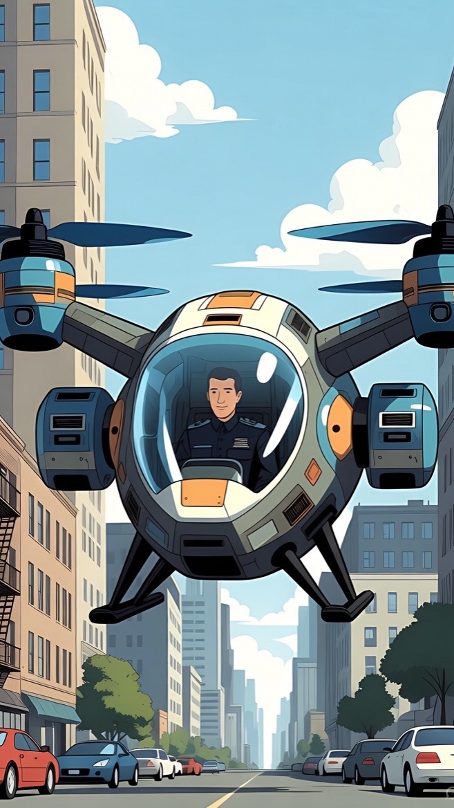 Летающая машина из будущего уже существует?