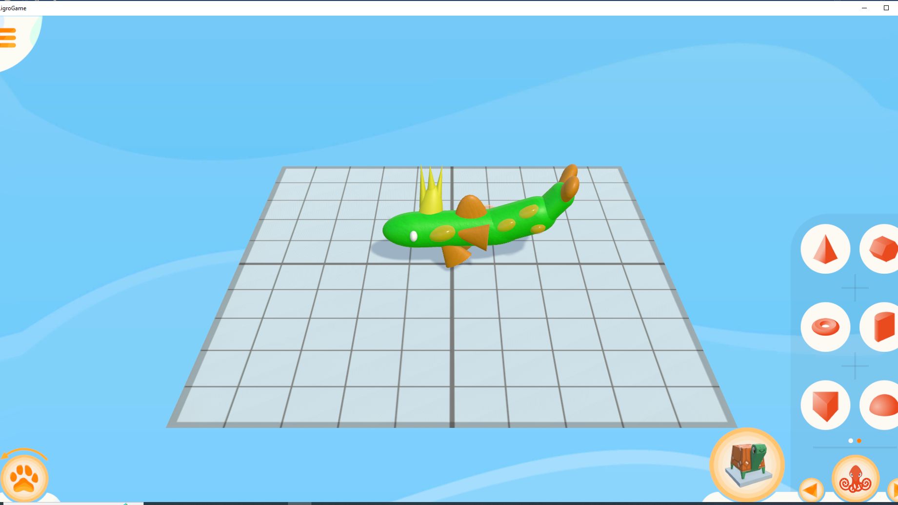 Видеоурок по 3D моделированию по теме «Щука» в программе для эвм "LigroGame"