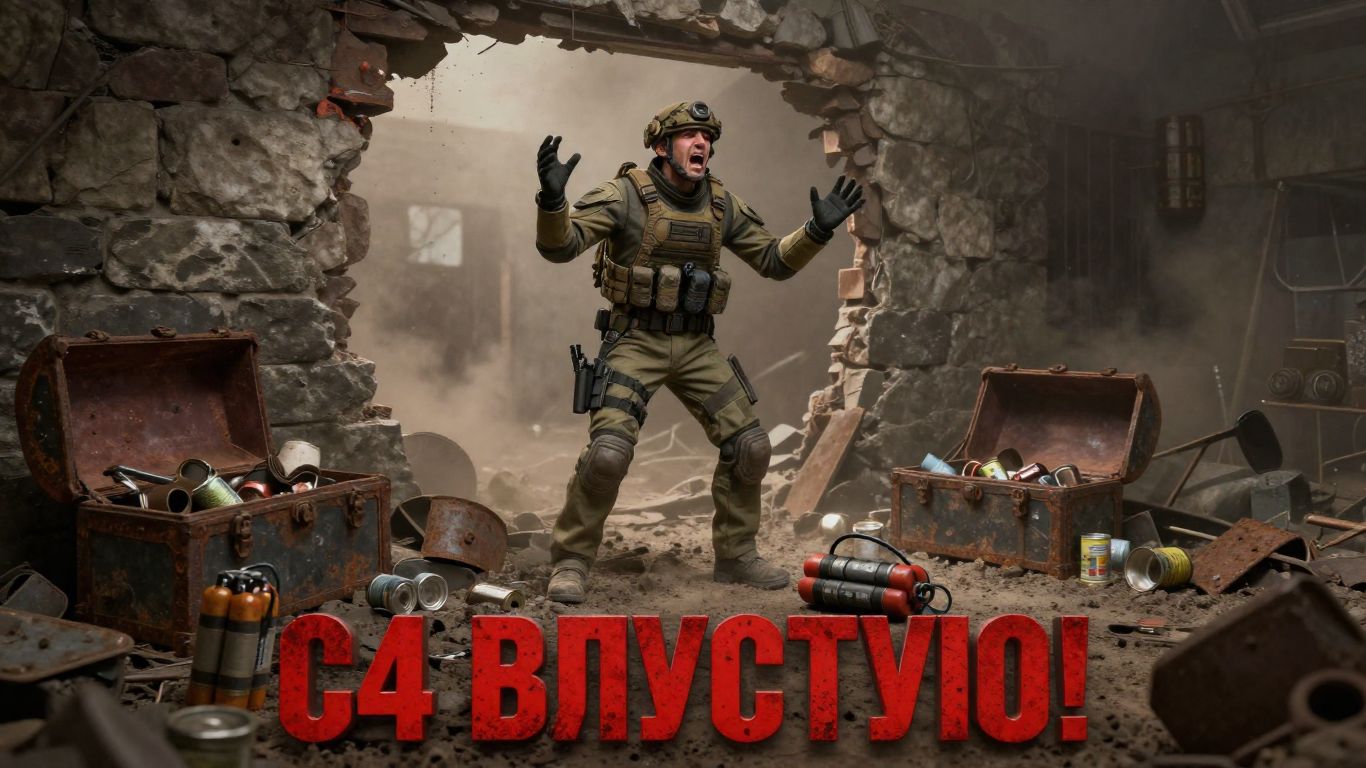 LDoE Рейд Player 6073. Трата C4 впустую! ⛔️