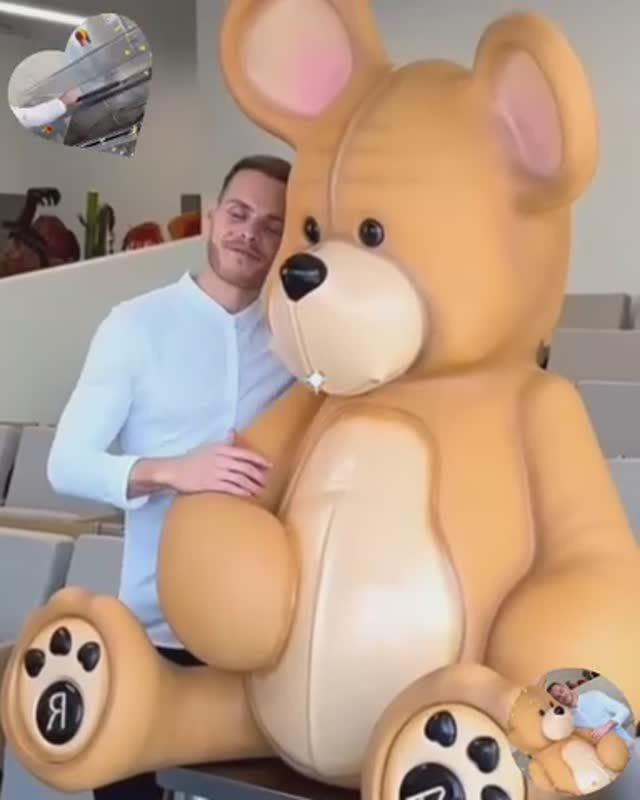 Плюшевый Мишка из шоколада.