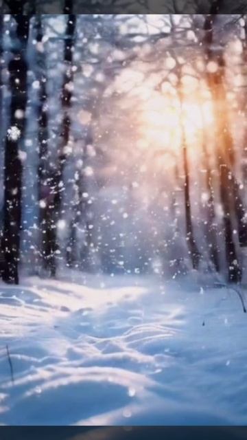 Танец падающих снежинок #shorts