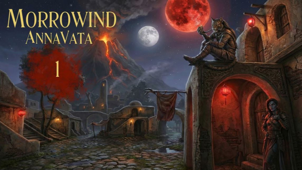 Девушка проходит Morrowind # 01 (AnnaVata)