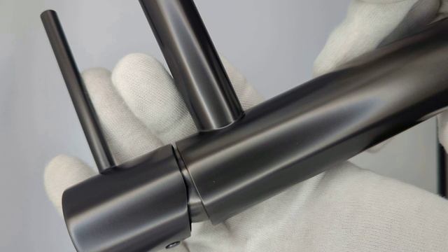 Смеситель для раковины imex monza bdm039-1bgm black gun metal pvd