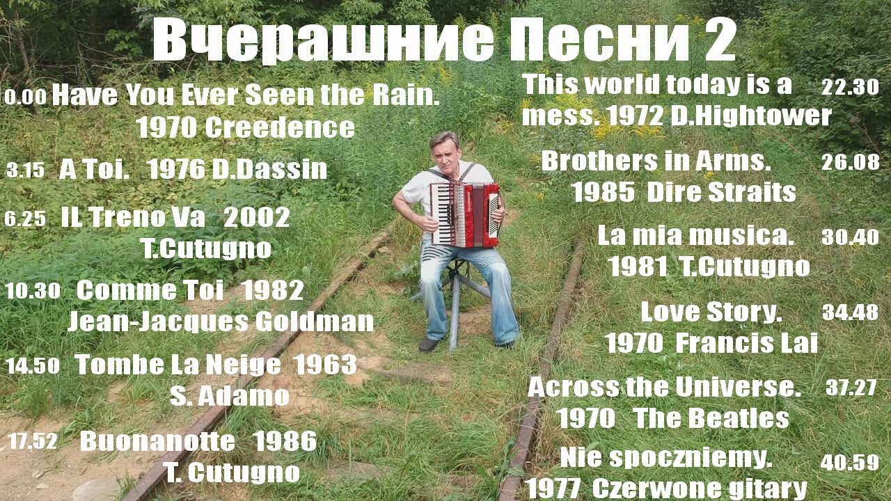Вчерашние Песни -2. Ретроспектива. "ВидеоДиск" Александр Бобков