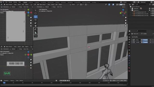 15. Making Floors, Pillars, Walls, Windows, Blackboards, And Frames
