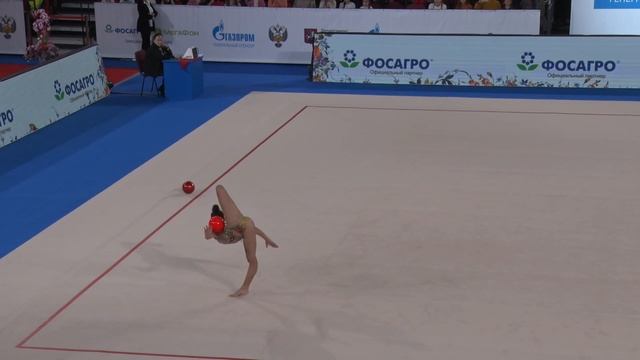 Лала Крамаренко. Мяч. 2020 Moscow R.G. Grand Prix