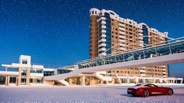 КАК ОЖИВИТЬ РЕНДЕР В НЕЙРОСЕТИ. СДЕЛАЛ ЗИМНИЙ СТИЛЬ ВИЗУАЛИЗАЦИИ И ДОБАВИЛ ДВИЖЕНИЕ.