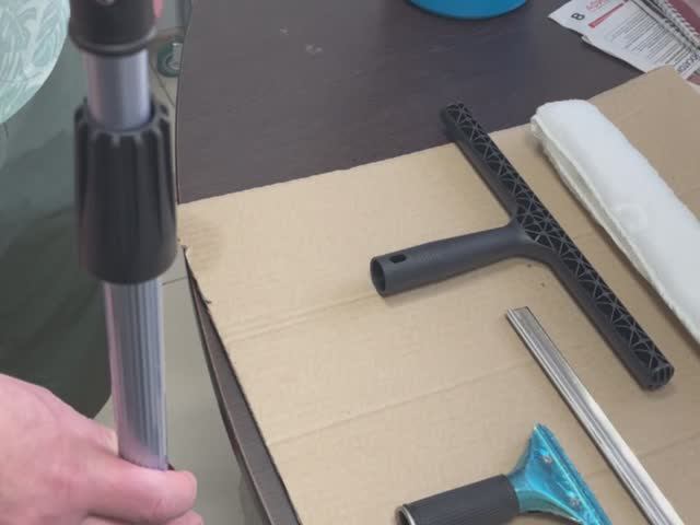 Окномойки с водосгоном телеском, как собирать и пользоваться