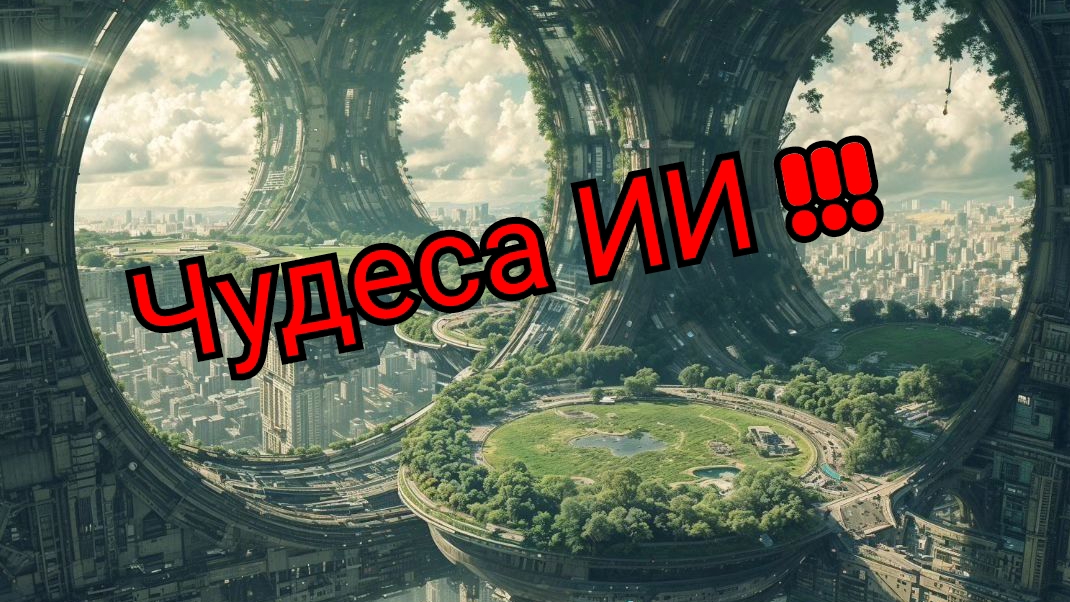 Прогулка по городу будущего !