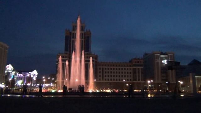 Фонтан «Звезда Тысячелетия» Площадь Тысячелетия Саранск 16 июля 2016 #104