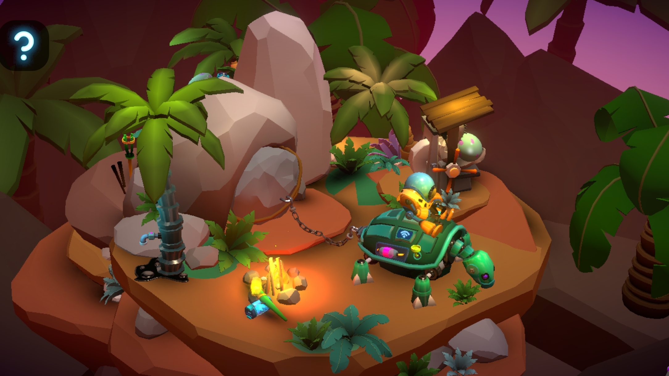 Tiny Robots Portal Escape. Часть 1 Похищение дедушки  Юрский Джойрайд