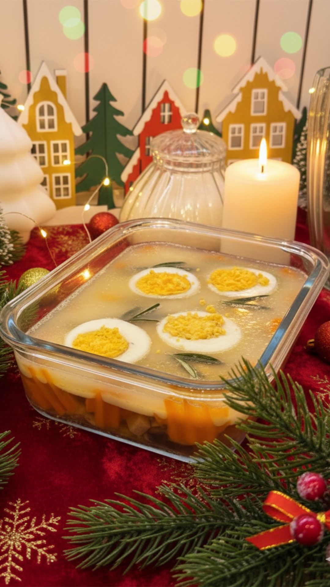 Идеальное заливное с языком и овощами пошаговый рецептблюда на Новый год. Марафон закусок TalleR.