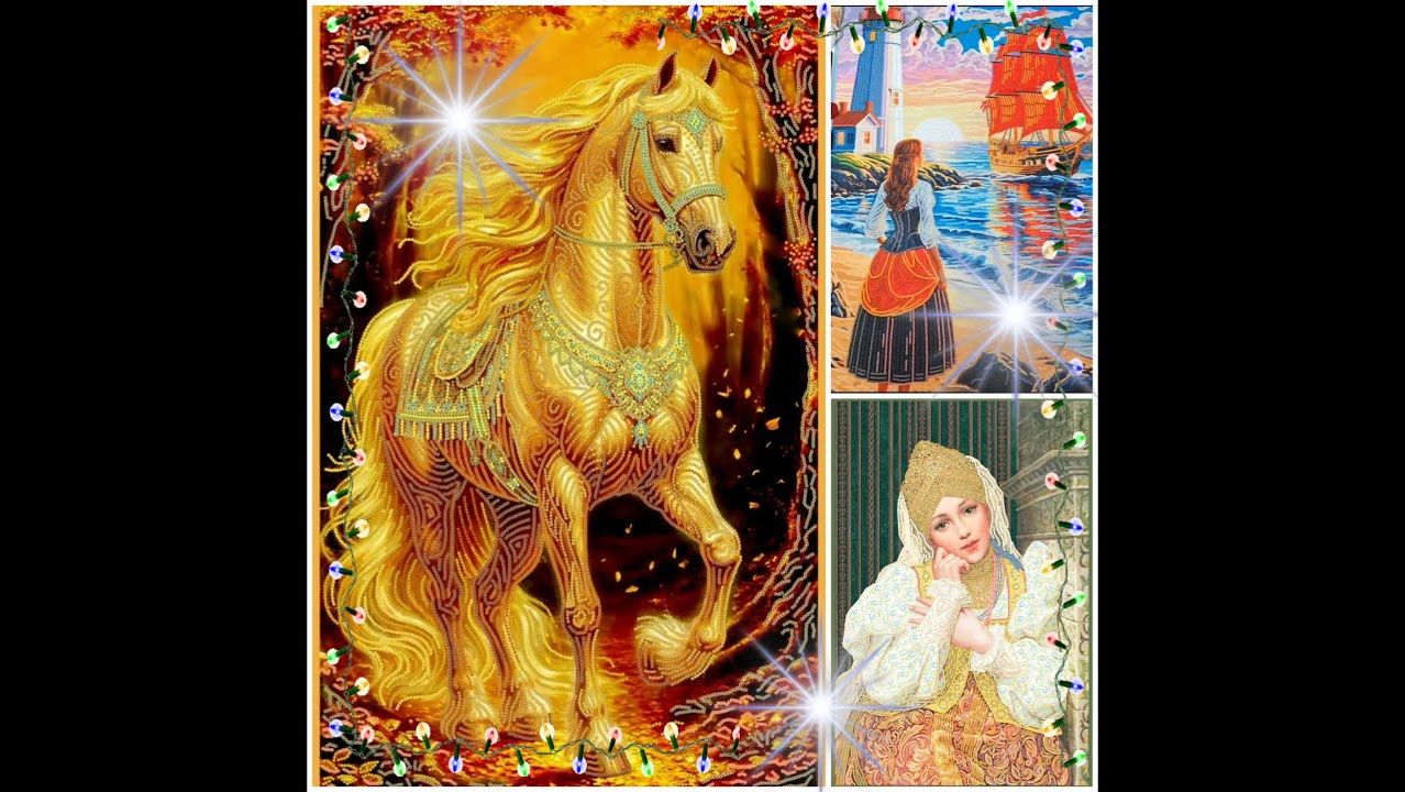 62.25 Моя покупка. Схемы с подбором бусин и бисера.