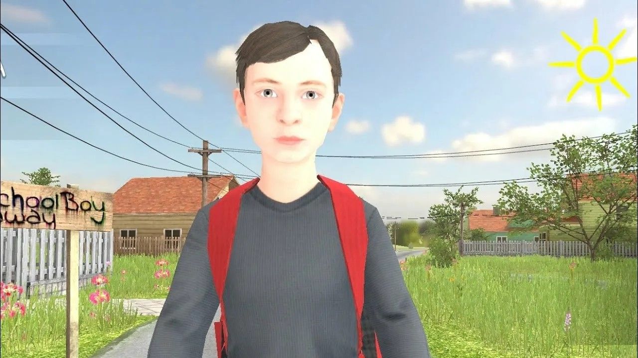 Побег от злых родителей в schoolboy runaway