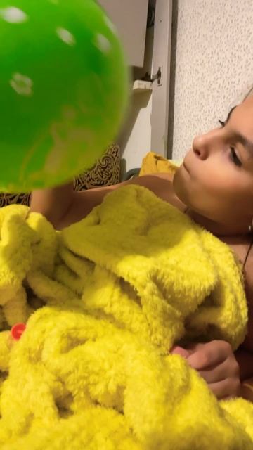 9-й день после операции тренируем дыхательную функцию ￼