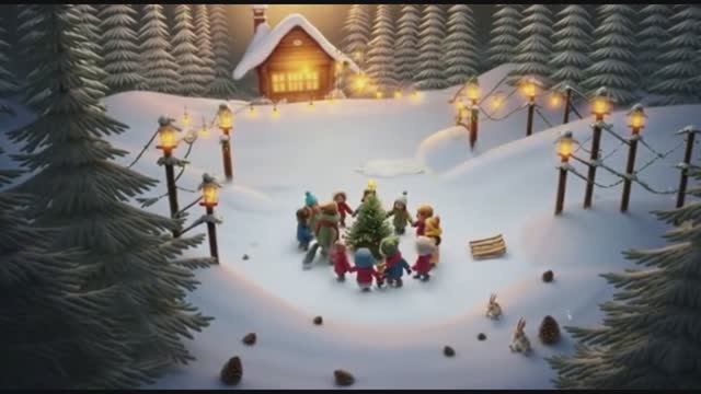 ДЕТСКАЯ ПЕСЕНКА ПРО ДОБРЫЙ ЖИВОТНЫХ! НОВОГОДЯЯ ПЕСЕНКА ДЛЯ МАЛЫШЕЙ!