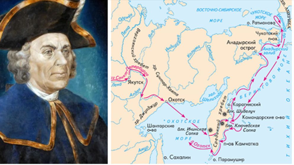 Первая Камчатская экспедиция Витуса Беринга: проект СОШ№5 г. Якутска