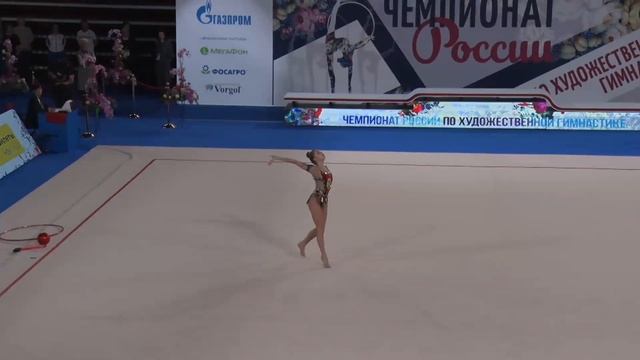 Дина Аверина. Обруч. ЧР 2020