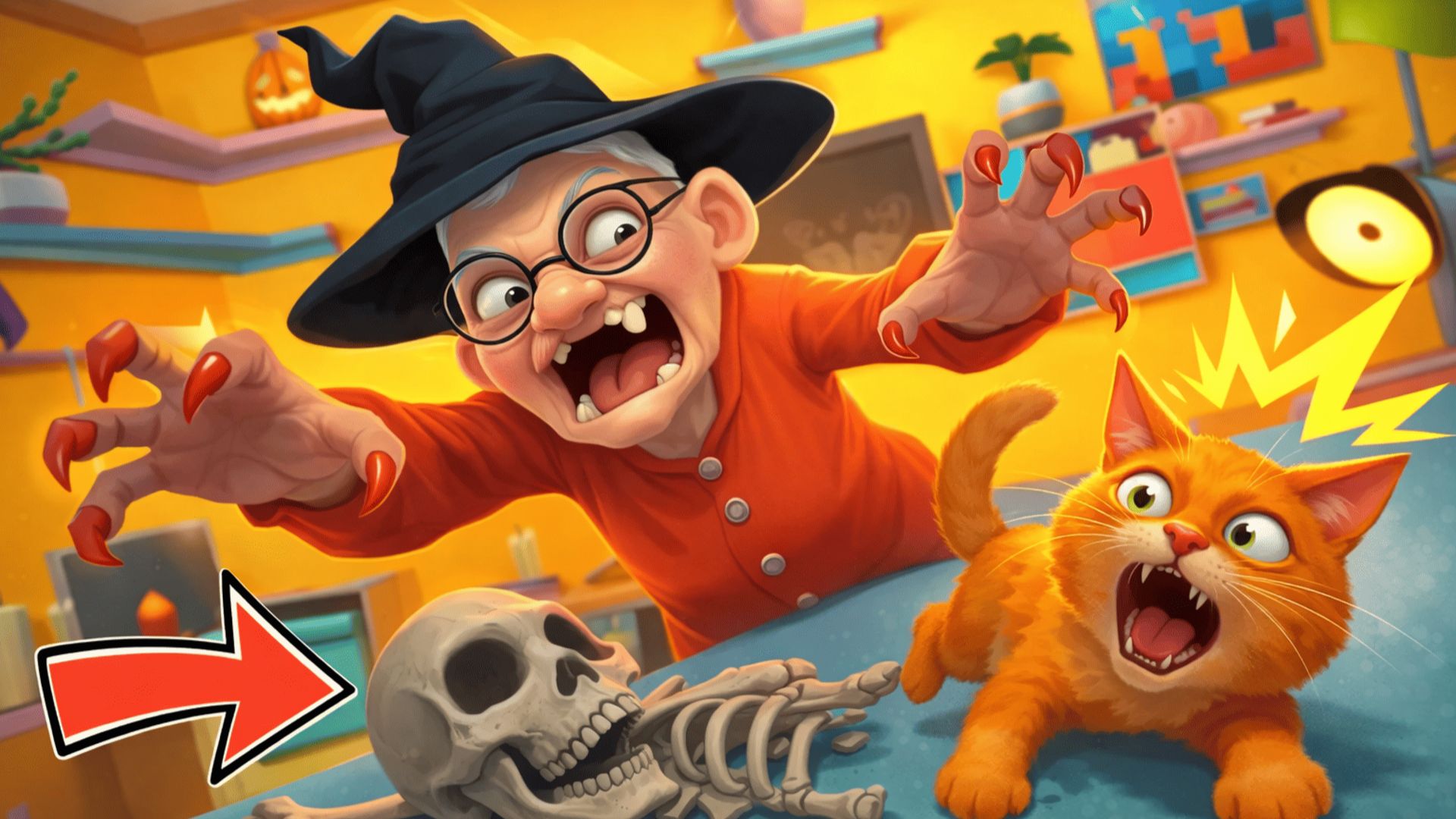 ЭТА БАБКА СЪЕЛА ДЕДА… ТЕПЕРЬ ОНА ОХОТИТСЯ НА КОТА В I Am Cat