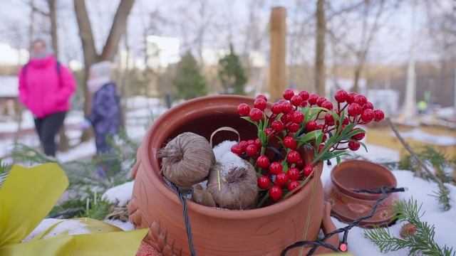 🎄 Новогодняя программа на Городской Ферме началась - )☀️❄️
