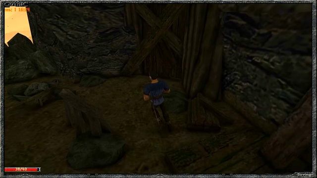 🔴🎥🎞️✂️ 🏰-🏰 🇵🇱 🇺🇸 🇩🇪 🇷🇺 Gothic 1 Remake VS Demake 23-11 Путь от заброшенной шахты (в вер