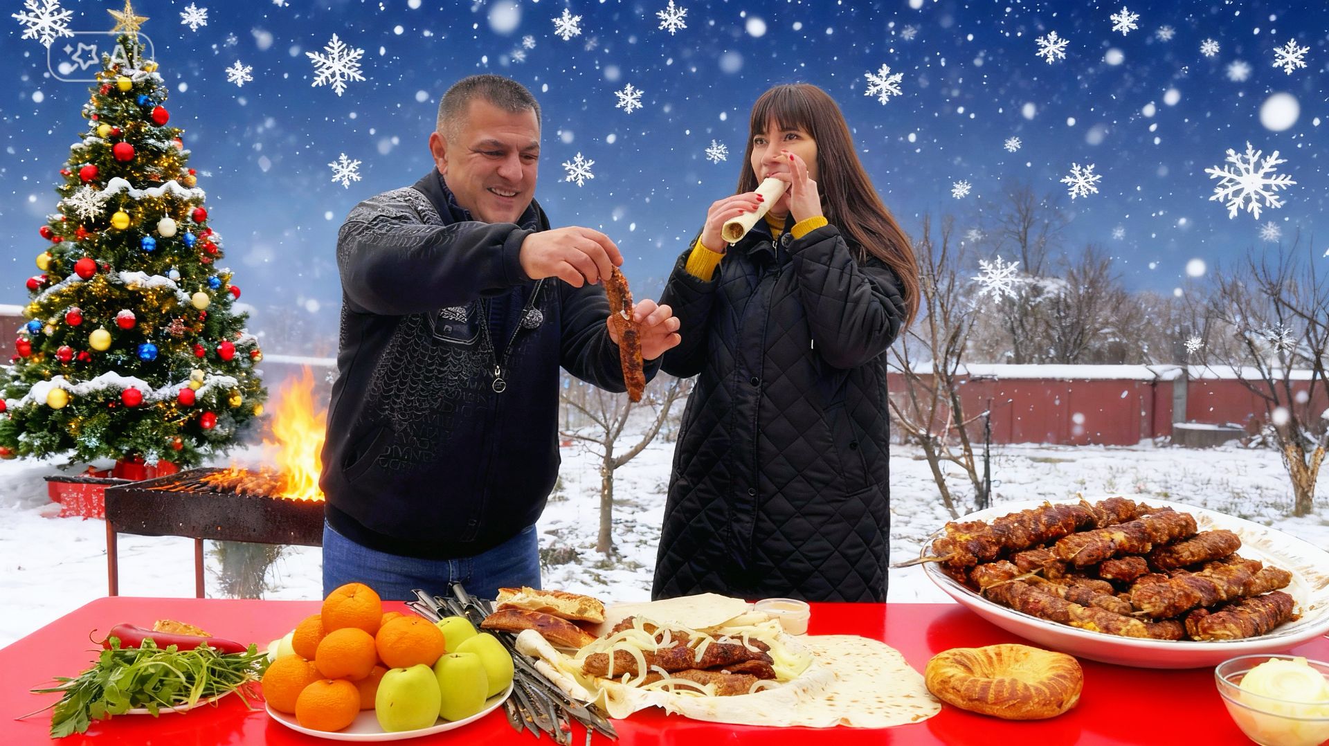 Люля-кебаб никогда не упадет с шампура! Это лучший вариант который я видел!