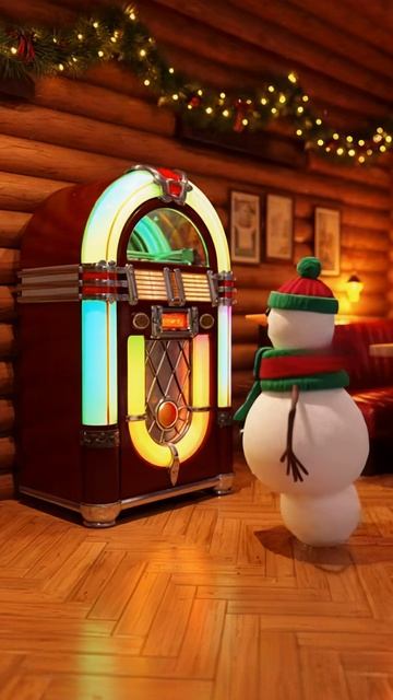 Снеговик в кафе 🎶☕ Незваный гость с зимней пластинкой