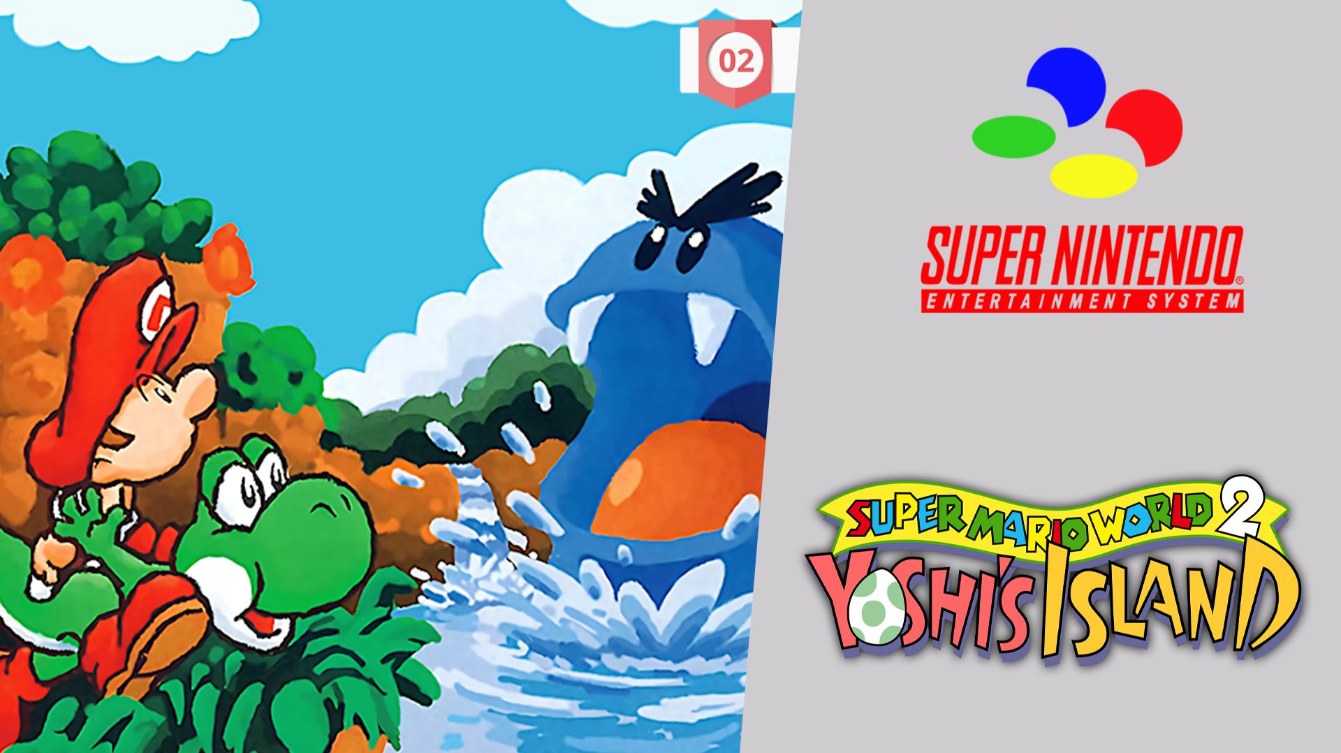 Super Mario World 2  Yoshis Island (SNES) [Часть 2]