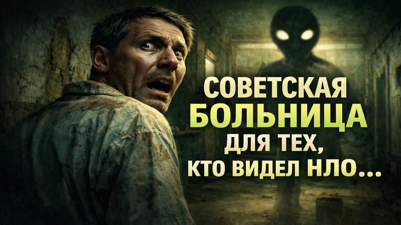 Советская больница, где стирали воспоминания о контактах с НЛО . История о советской больнице.