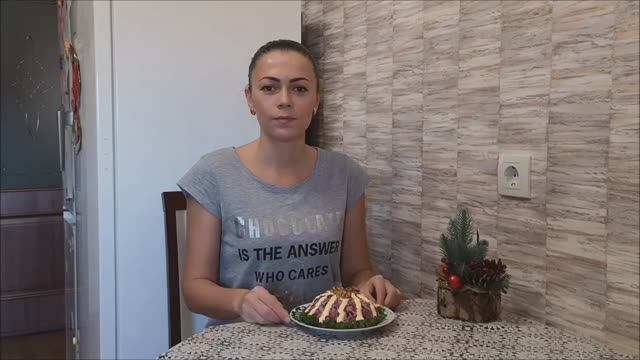 Салат за 5 минут ПИКОВАЯ ДАМА. Салат на праздничный стол. Салат на новогодний стол