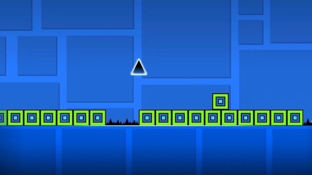 это сломанный уровень в geometry dash