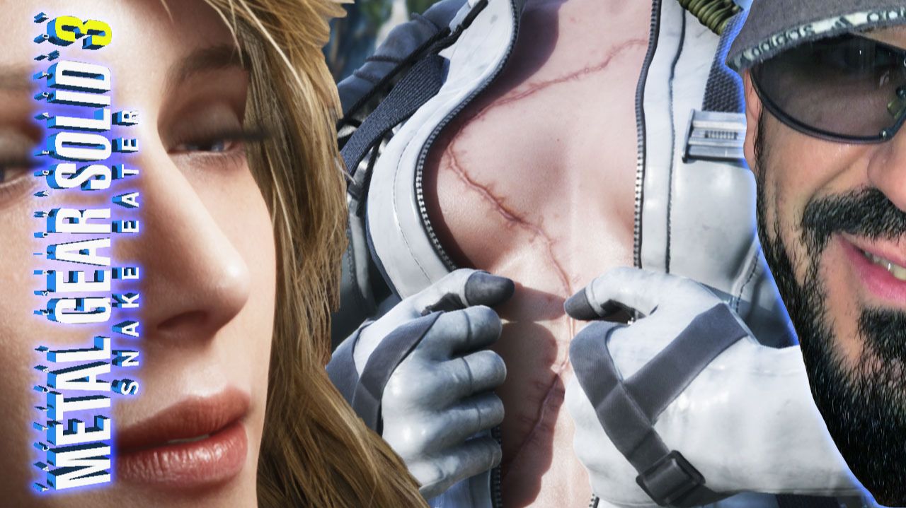 Финальная битва и трогательная концовка Metal Gear Solid Snake Eater