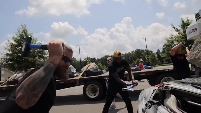 Mrbeast на русском Разрушил Машину Друга и Удивил Его Новой