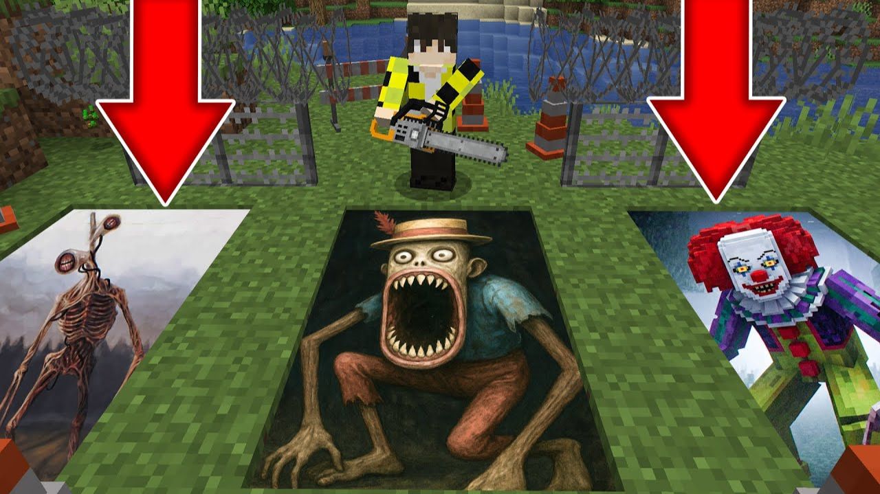 ВЫБЕРИ ПРАВИЛЬНУЮ ЯМУ СИРЕНОГОЛОВЫЙ ПИНОККИО ДВЕЛЛЕР ПЕННИВАЙЗ ОНО В МАЙНКРАФТ ТРЕВОР ХЕНДЕРСОН SCP