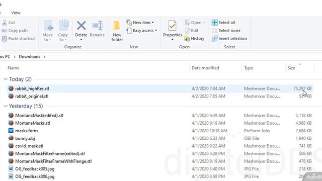 DigitalDDS - Meshmixer - Basics_18