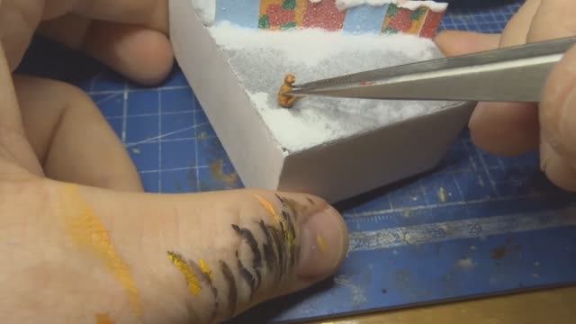 НОВОГОДНЕЕ НАСТРОЕНИЕ 2026 - Диорама с котом (Новый Год 2026)