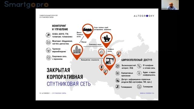Возможности спутниковых сетей как среды передачи данных для интеллектуальных месторождений