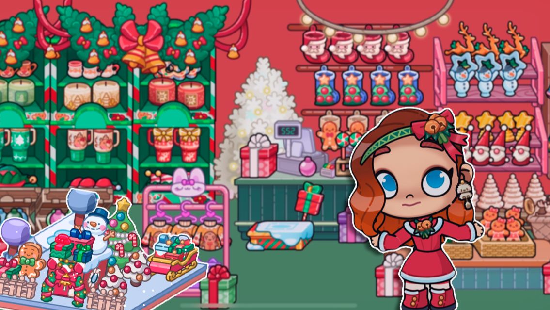 Новогодний Магазин в Аватар Ворлд 🎄🎄🎄