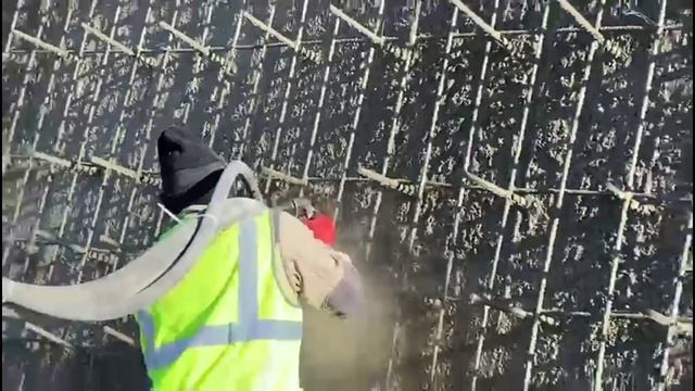 Торкретирование  в Туапсе. Использование смеси Эмако.  Гранд 703 мокрый способ.