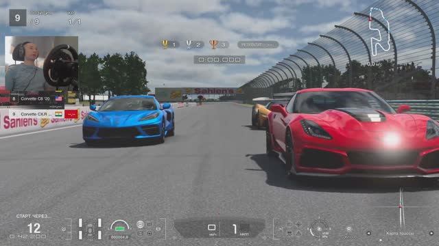 PS4 PRO - Moza R5 - Gran Turismo 7 - Spec III обновление 1.65 - карьера 065 brook Raslution 2