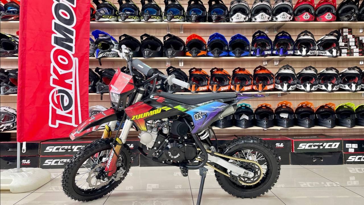 Питбайк ZUUMAV FX S3 (110) красный