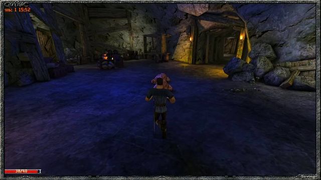 🔴🎥🎞️✂️ 🏰-🏰 🇵🇱 🇺🇸 🇩🇪 🇷🇺 Gothic 1 Remake VS Demake 23-10 Исследование заброшенной шахты,