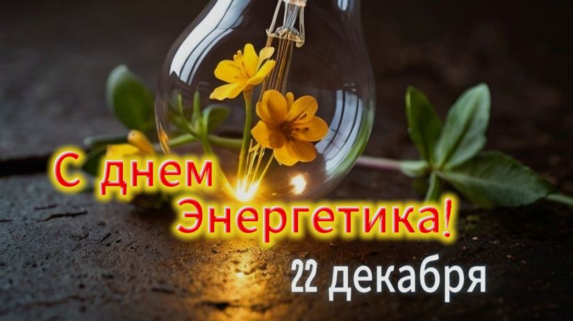 Поздравление с Днем Энергетика 22 декабря! Музыкальная открытка