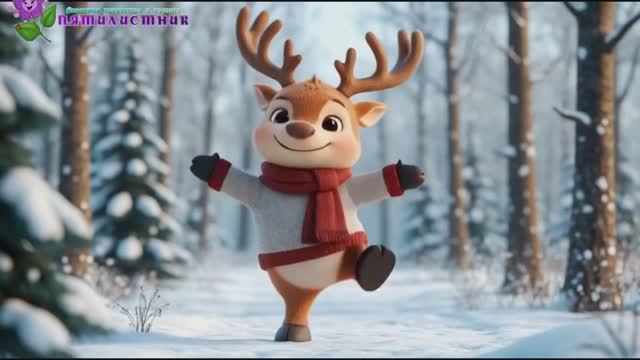 СМЕШНОЙ ОЛЕНЬ физкультминутка