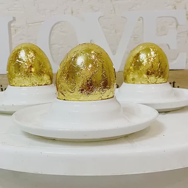 ЗОЛОТЫЕ ЯЙЦА❗️👍УКРАШАЕМ ЯЙЦА НА ПАСХУ❗️👍